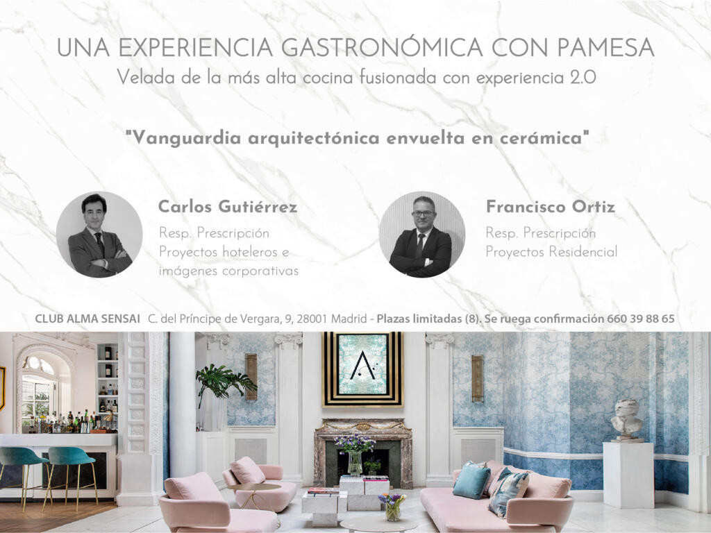 Pamesa Experience se celebra en el Club Alma Sensai Madrid | TUREFORMA