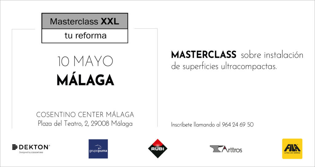INVITACIÓN MASTERCLASS MÁLAGA 2023 portada | TUREFORMA